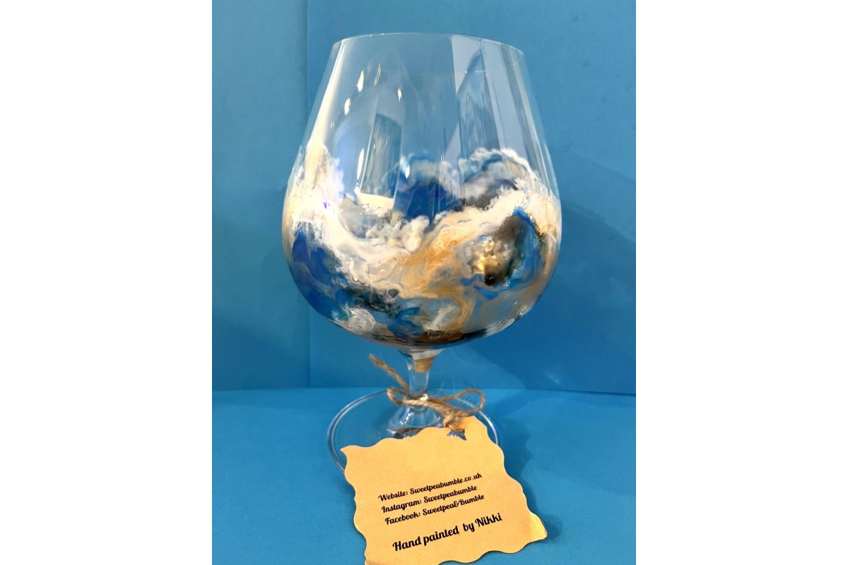 Sweetpea & Bumble Brandy Glass - Visit Warwick